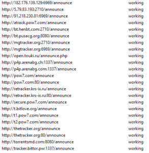 Torrent Tracker List May 2025 (160+ Trackers) to Increase Download Speed